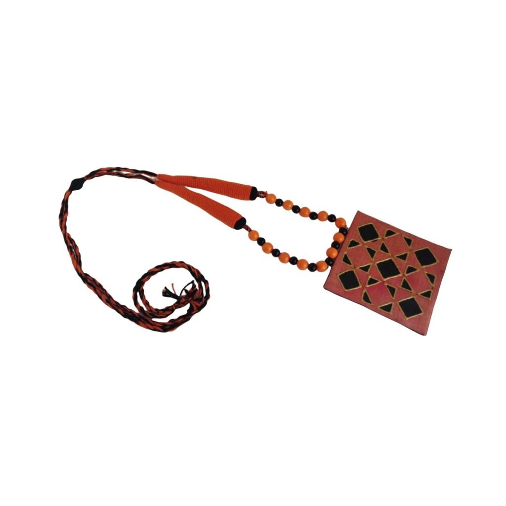 Chiti Necklace-Fabric Handmade Jewellery-by Rashmi's Art-RA014 - Equal ...